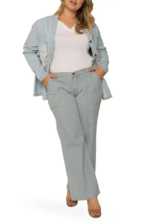 STANDARDS & PRACTICES Mona High Waist Wide Leg Jeans