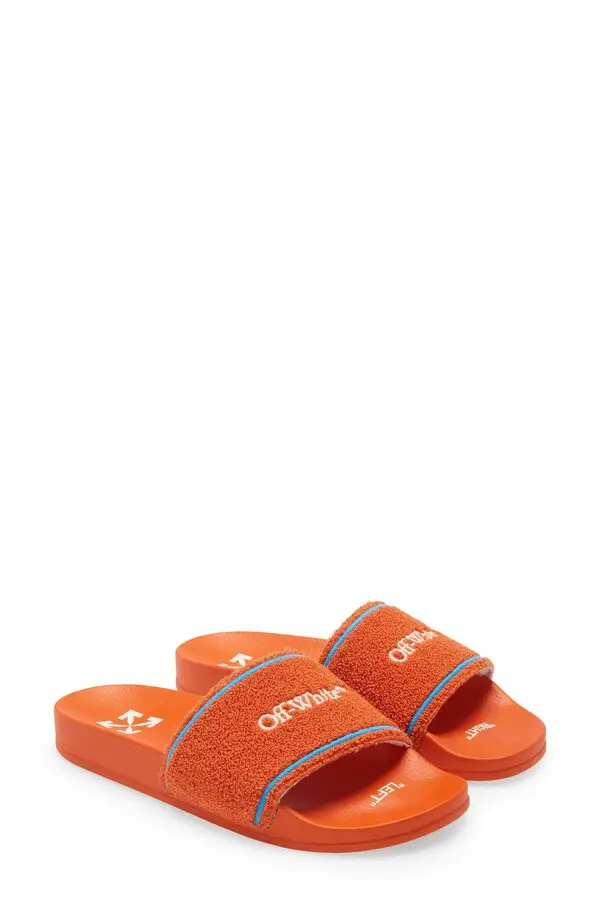 Off-White Terry Slide Sandal