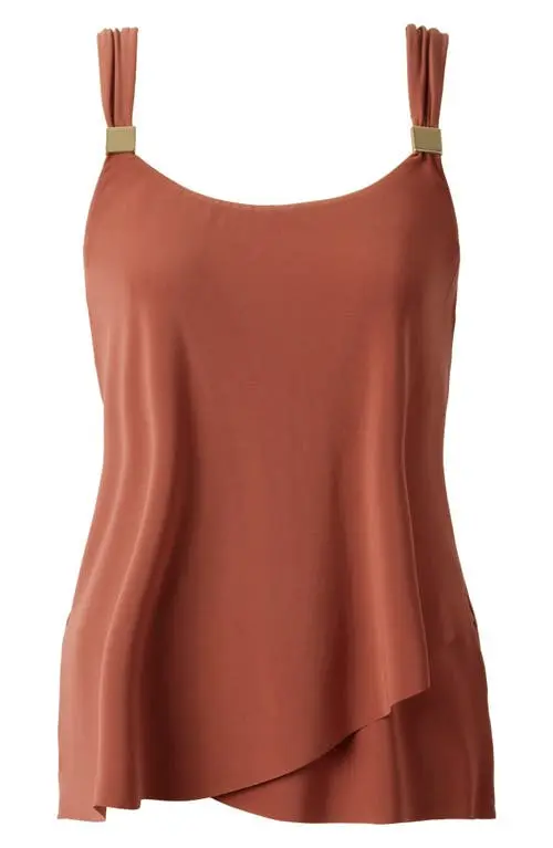 Miraclesuit Razzle Dazzle Underwire Tankini Top - Terra