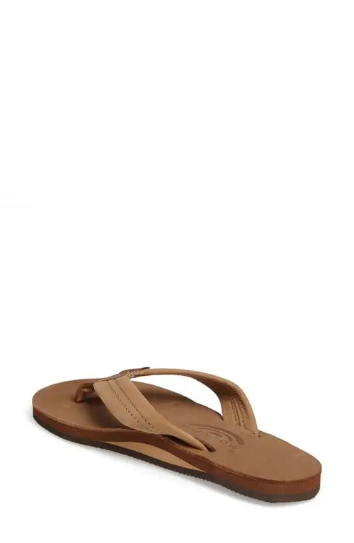 Rainbow Wide Strap Flip Flop - Sierra