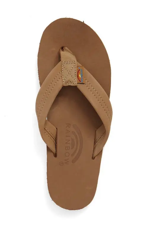 Rainbow Wide Strap Flip Flop - Sierra