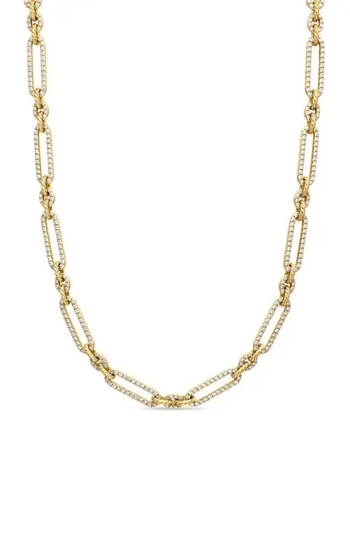 David Yurman Lexington Chain Necklace - 18k Yellow Gold