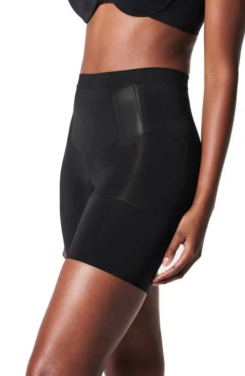 Spanx Spanxsculpt™ Oncore Mid-thigh Shorts - Very Black