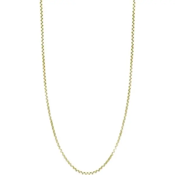 Bony Levy 14k Gold Box Chain Necklace - Yellow Gold