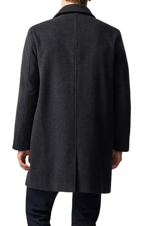 Rodd & Gunn Archers' Wool-blend Overcoat - Granite