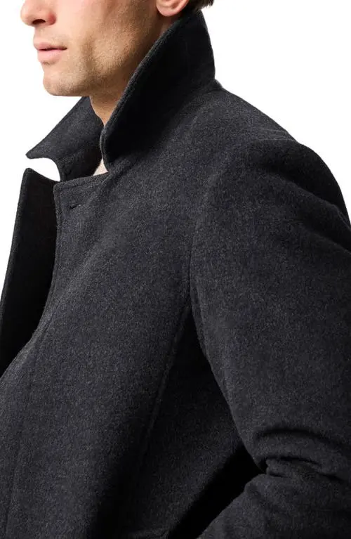 Rodd & Gunn Archers' Wool-blend Overcoat - Granite