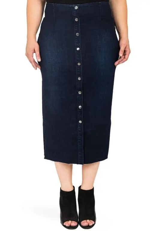 STANDARDS & PRACTICES Elain Denim Pencil Skirt