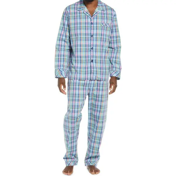 Majestic International Rosy Outlook Pajamas - Turquoise