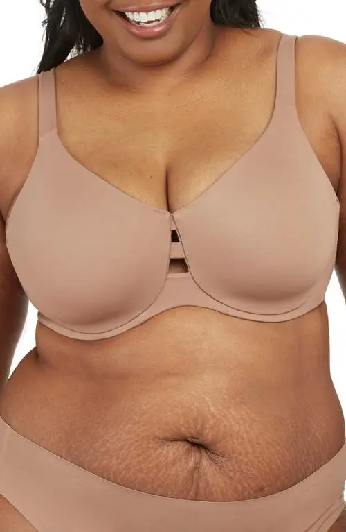 Spanx Low Profile Minimizer Bra - Cafe Au Lait