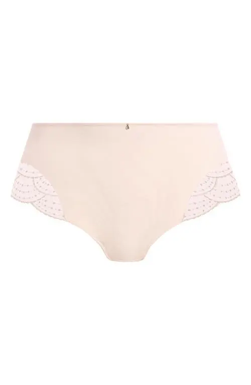 Elomi Priya Full Figure High Waist Briefs - Vanilla