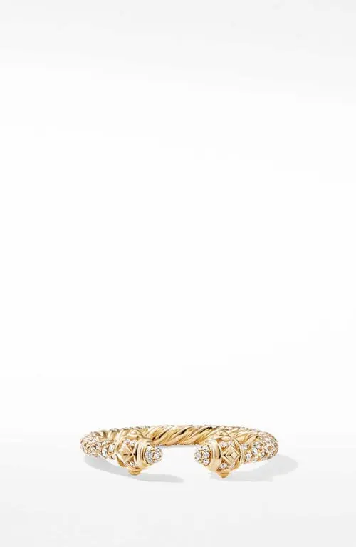 David Yurman Renaissance Ring In 18k Gold With Gemstones And Diamonds - Gold/diamond