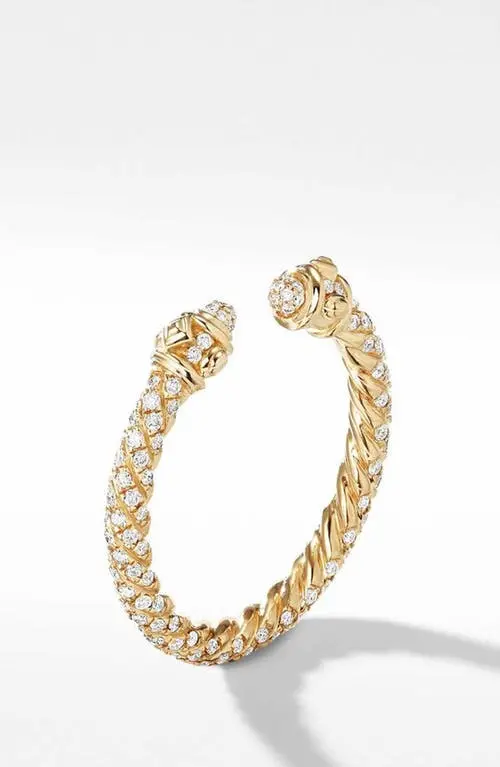 David Yurman Renaissance Ring In 18k Gold With Gemstones And Diamonds - Gold/diamond