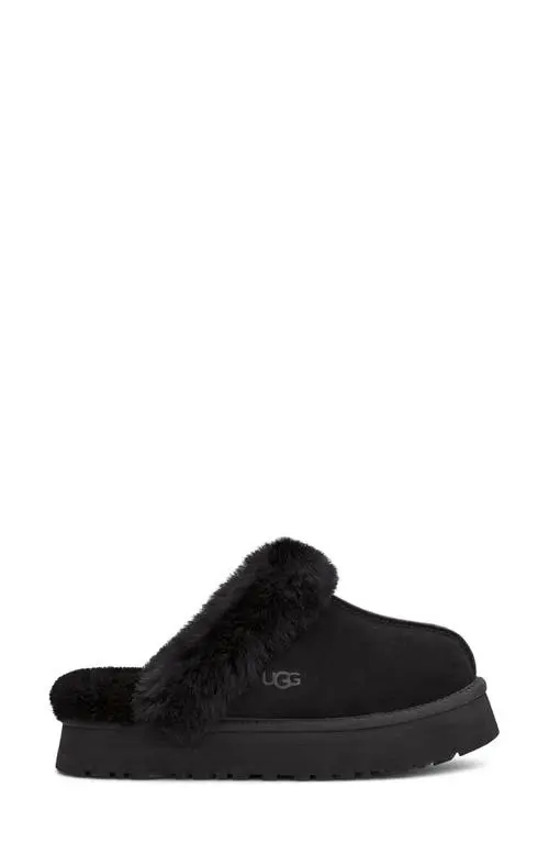 UGG Disquette Shearling-lined Slipper - Blk