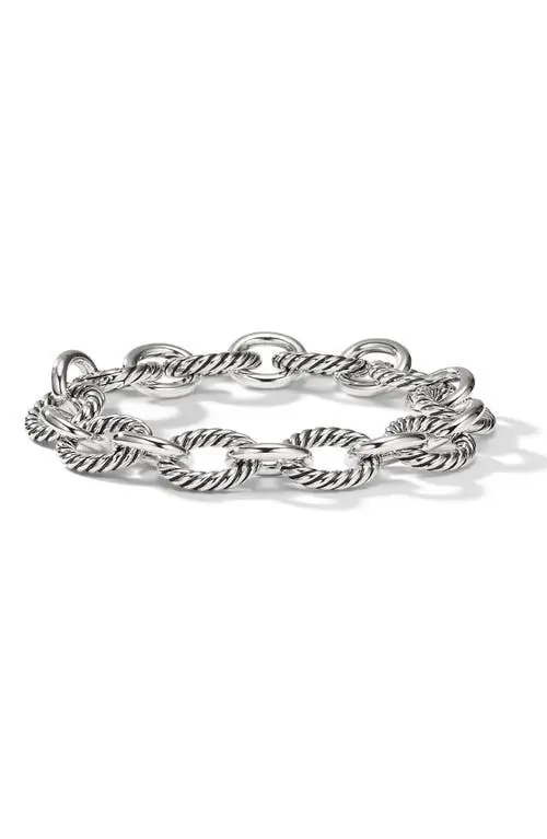 David Yurman Oval Link Chain Bracelet - Silver