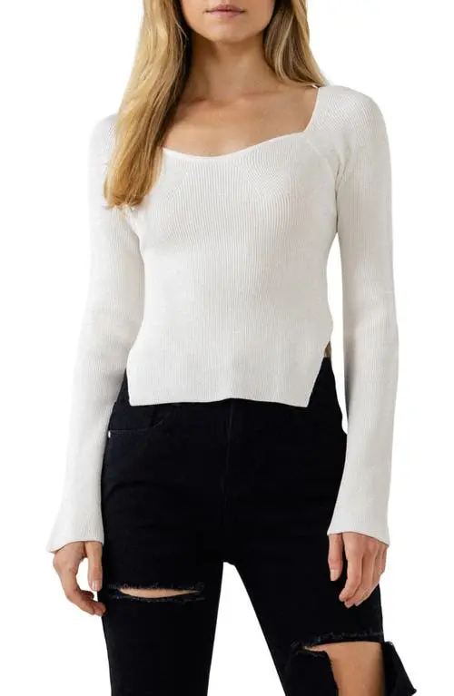 Endless Rose Ribbed Sweater