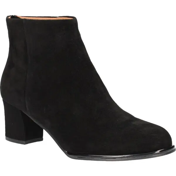 L'AMOUR DES PIEDS Perren Bootie - Black Suede