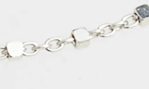 Bony Levy 14k Gold Beaded Chain Necklace - White Gold