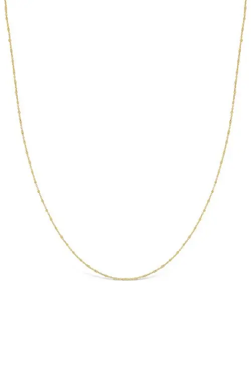 Bony Levy 14k Gold Beaded Chain Necklace - Yellow