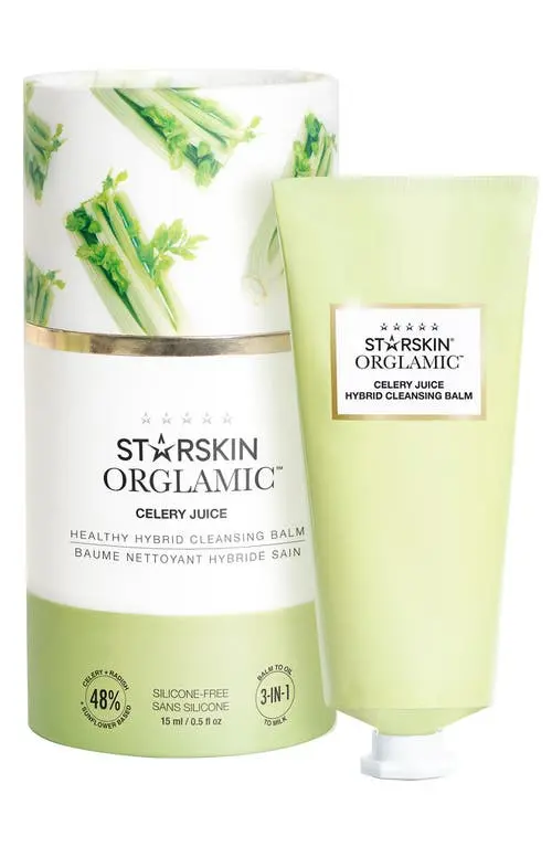 STARSKIN Orglamic™ Celery Juice Healthy Hybrid Cleansing Balm - No Color