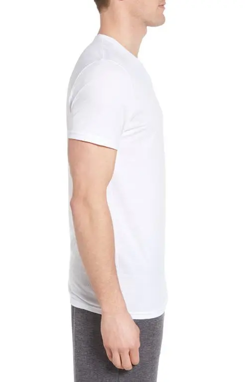 Nordstrom 4-pack Trim Fit Supima® Cotton V-neck T-shirts