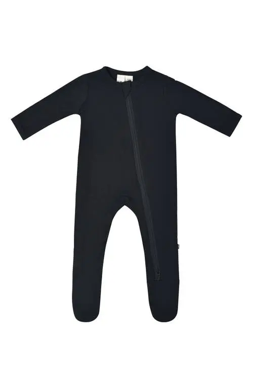 KYTE BABY Zip-up Footie - Midnight