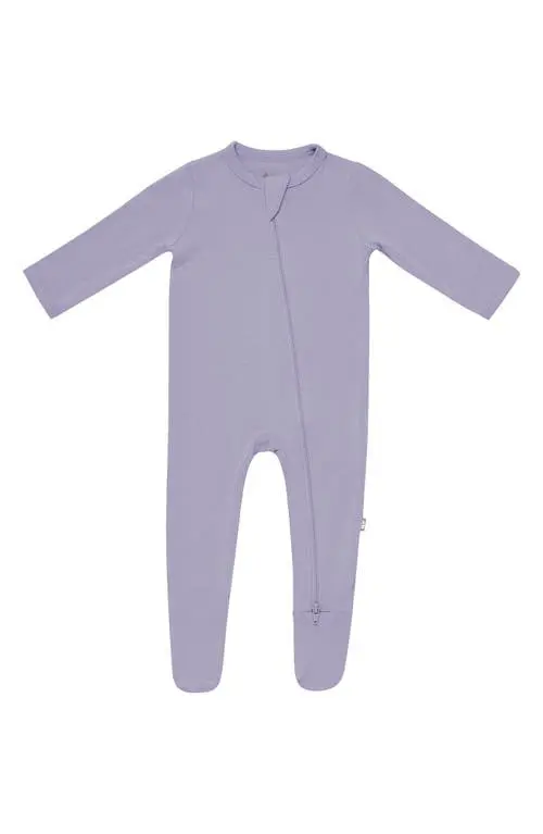 KYTE BABY Zip-up Footie - Taro