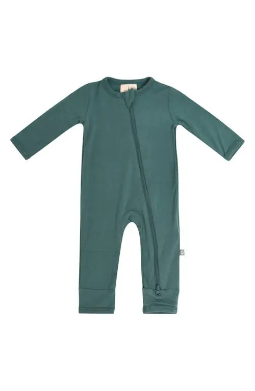 KYTE BABY Zip-up Romper - Emerald