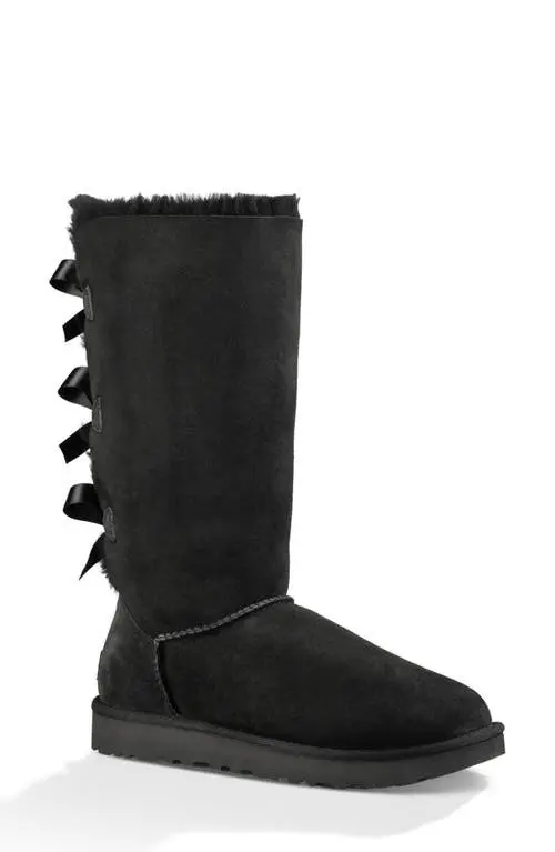UGG Bailey Bow Tall Ii Boots - Blk