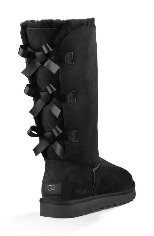 UGG Bailey Bow Tall Ii Boots - Blk