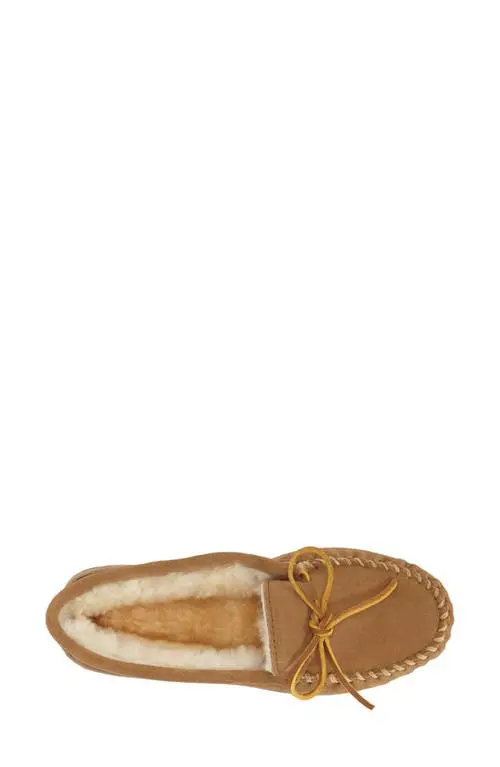 Minnetonka Sheepskin Hard Sole Slipper
