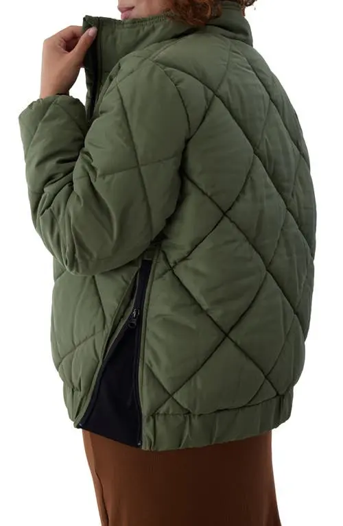 INGRID & ISABEL Maternity Puffer Jacket