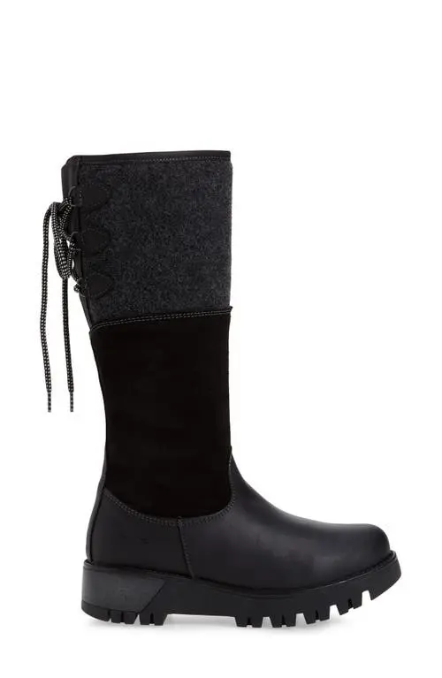 BOS. & CO. Goose Primaloft® Mid Calf Boot - Black/black Saddle/s
