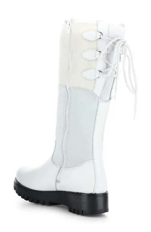 BOS. & CO. Goose Primaloft® Mid Calf Boot - White/ice/marble Rio