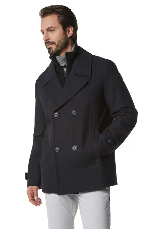 Marc New York Danton Water Resistant Peacoat
