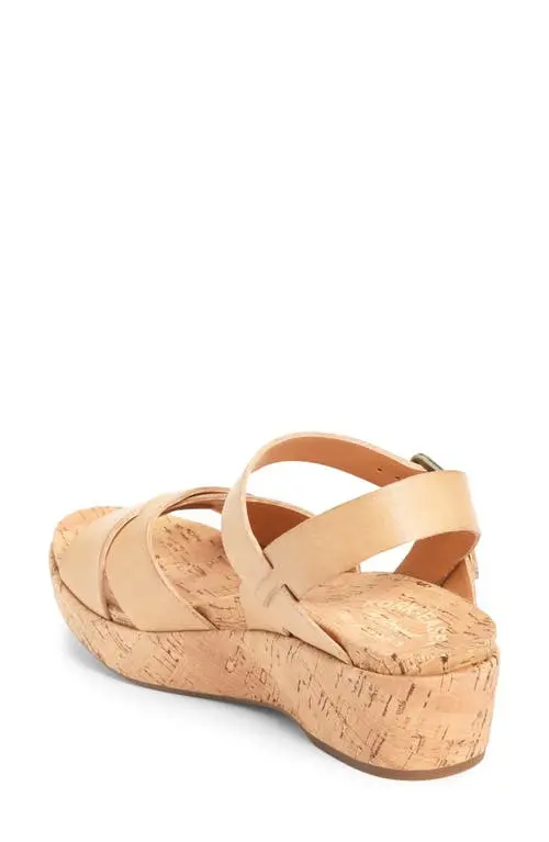 Kork-Ease® Myrna 2.0 Wedge Sandal - Natural Leather