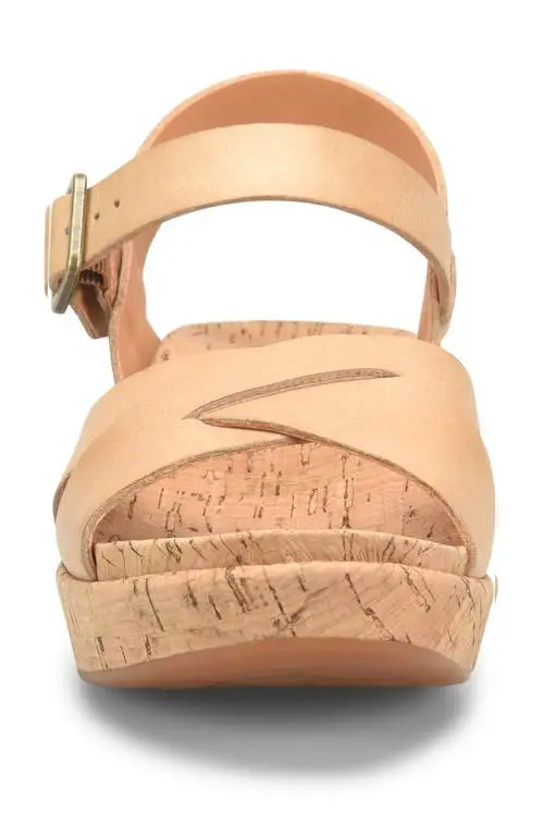 Kork-Ease® Myrna 2.0 Wedge Sandal - Natural Leather