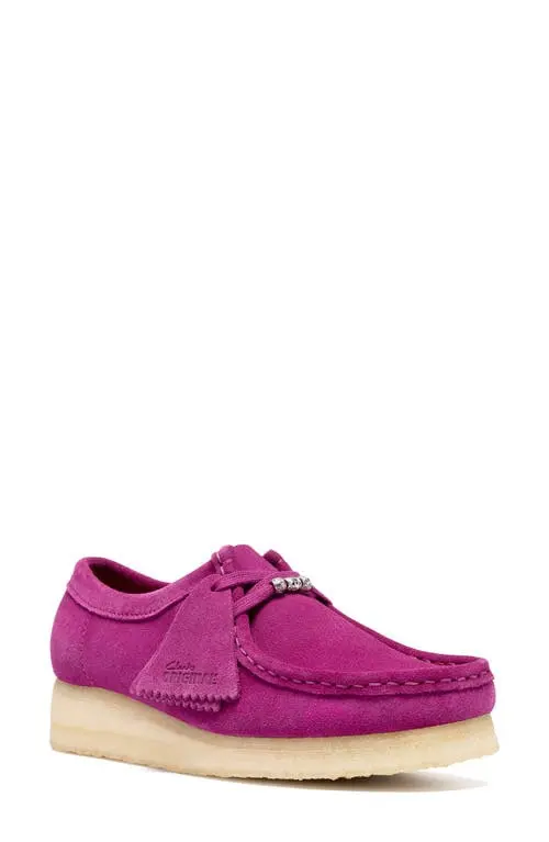 Clarks Wallabee Chukka Suede - Berry Sued