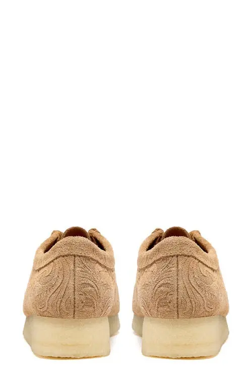 Clarks Wallabee Chukka Suede Lace-up Shoes - Tan Intere