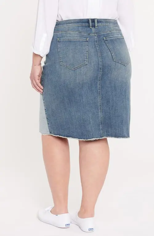 NYDJ Center Slit Midi Skirt
