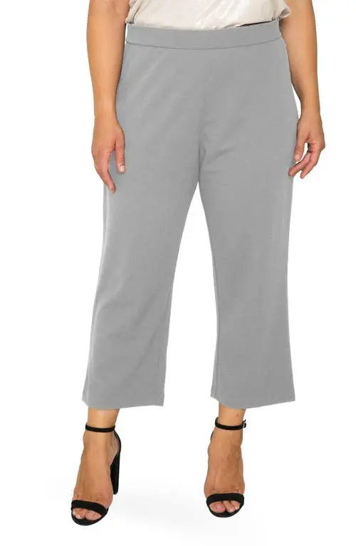 STANDARDS & PRACTICES High Waisted Crepe Pants - Dark Grey