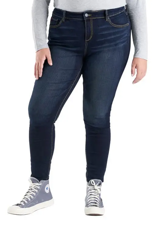 SLINK JEANS Dark Wash Stretch Jeggings - Micah