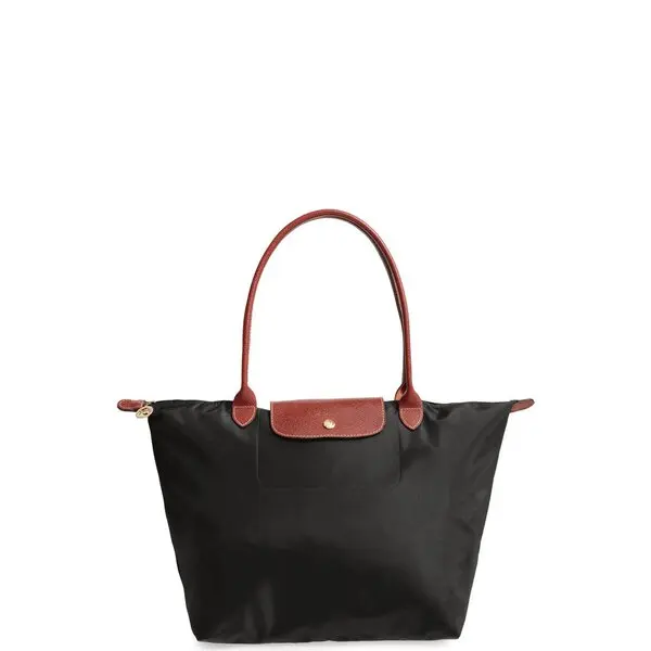 Longchamp Large Le Pliage Tote - Black