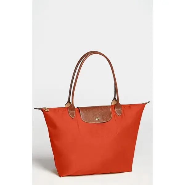 Longchamp Large Le Pliage Tote - Paprika