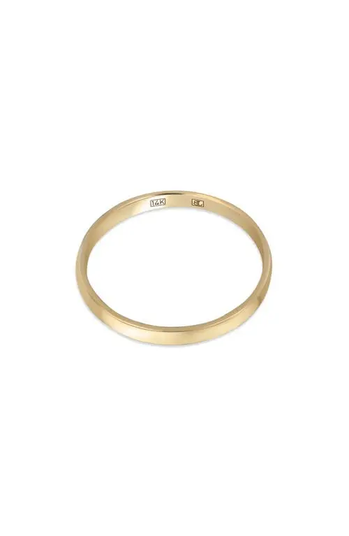 Bony Levy 14k Gold Smooth Band Ring - 14k Yellow Gold