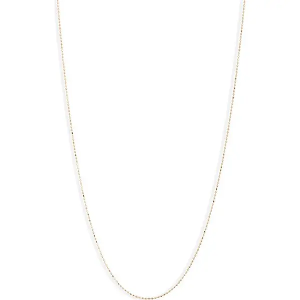 Bony Levy Essentials 14k Gold Beaded Chain Necklace - Yellow Gold