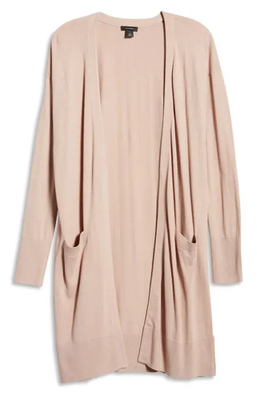 Halogen Open Front Pocket Cardigan