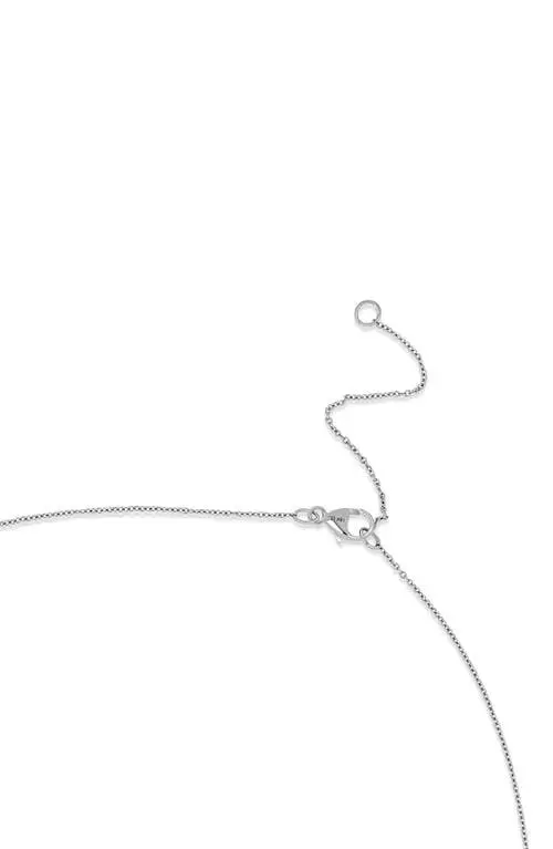 Bony Levy Icons Petite Circle Diamond Pendant Necklace