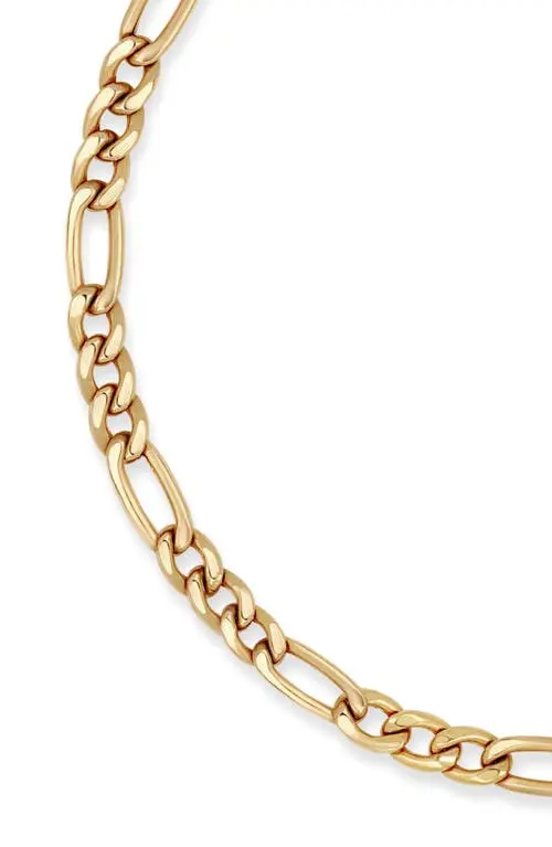 Bony Levy 14k Gold Figaro Chain Bracelet - Yellow