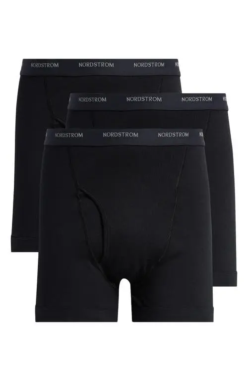 Nordstrom 3-pack Supima® Cotton Boxer Briefs