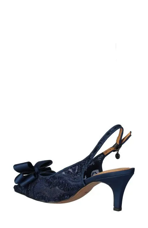 J. Reneé Yazmine Pointed Toe Slingback Pumps